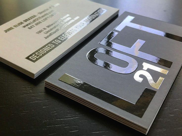 Business Card Matt Lamination with Spot UV – Graphic Jet